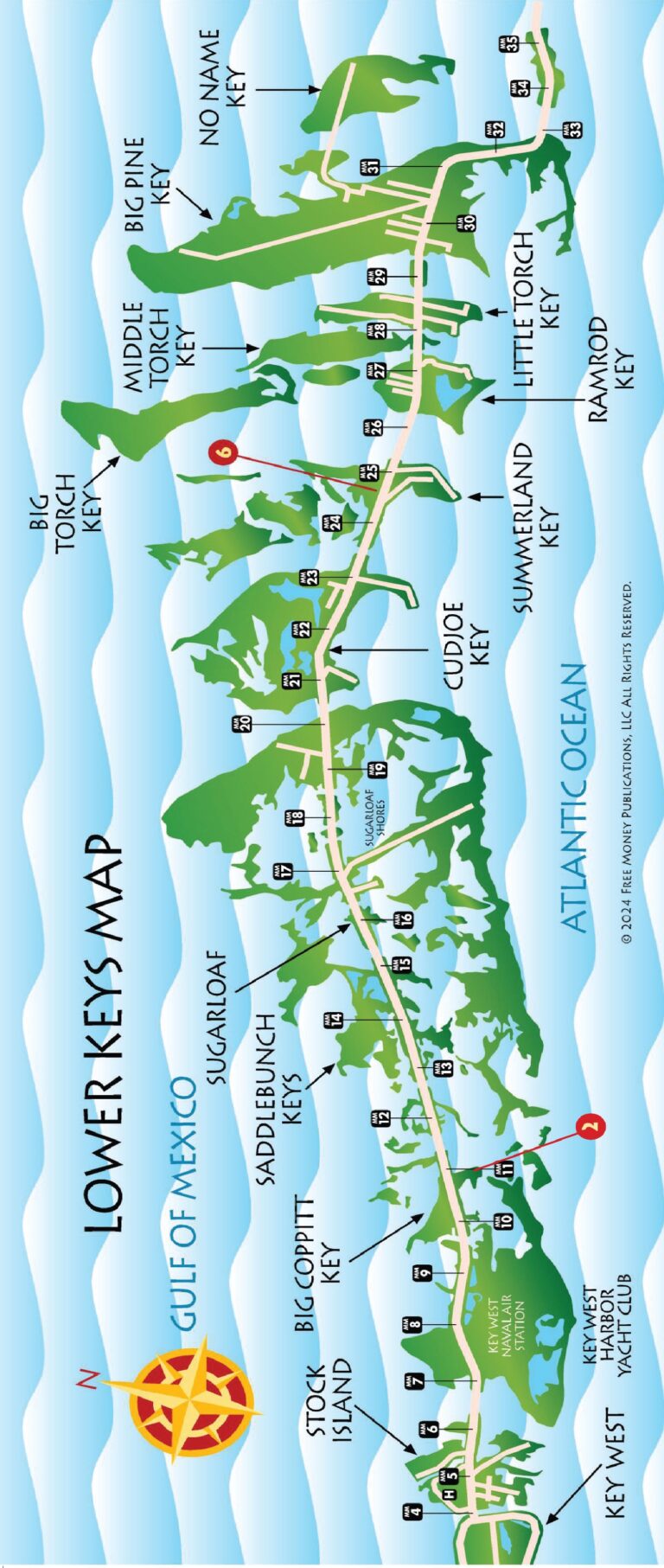 Maps, Key West / Florida Keys | Key West / Florida Keys Money Saving ...